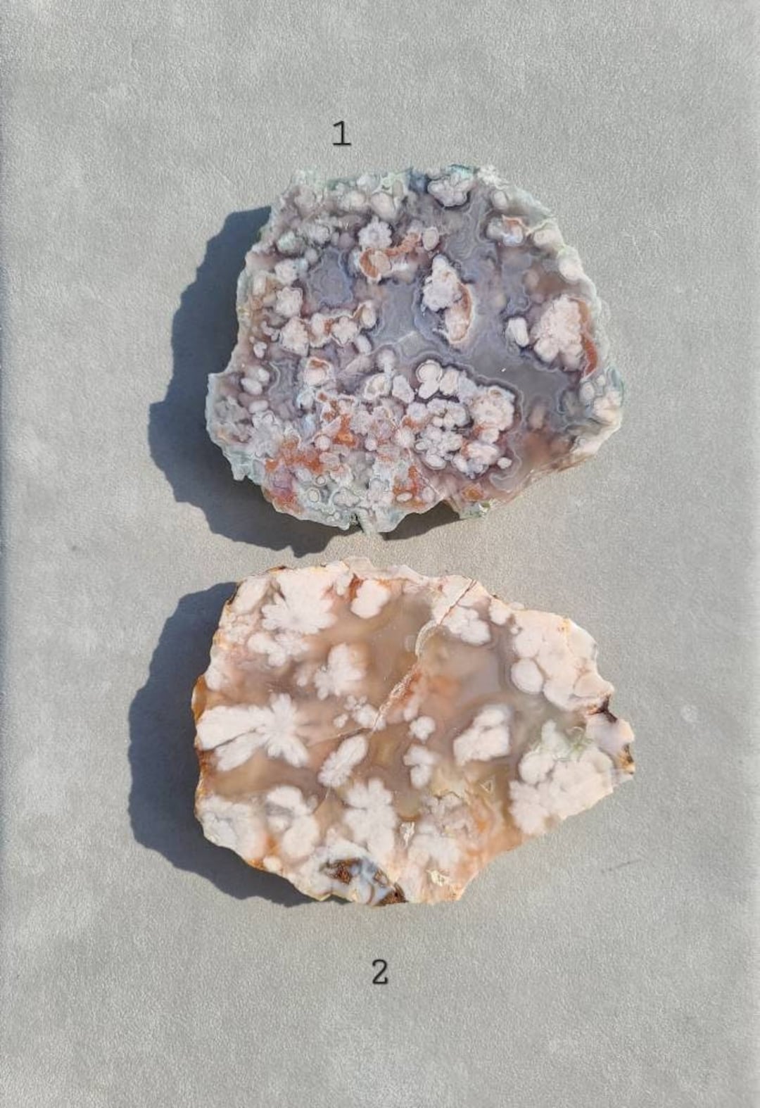 Flower Agate Slab, Pink Cherry Blossom Agate Slab, Black Flower Agate ...