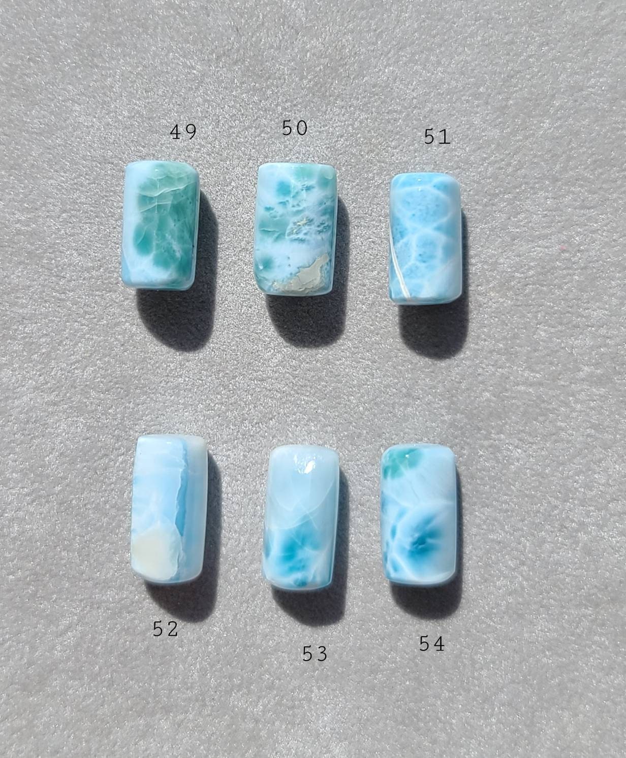 Larimar Cylinder Larimar Tower Relaxation Crystal Third Eye - Etsy UK