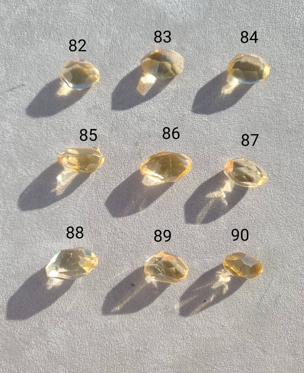 Natural Citrine Pocket Stone Citrine Free Form Energizing - Etsy