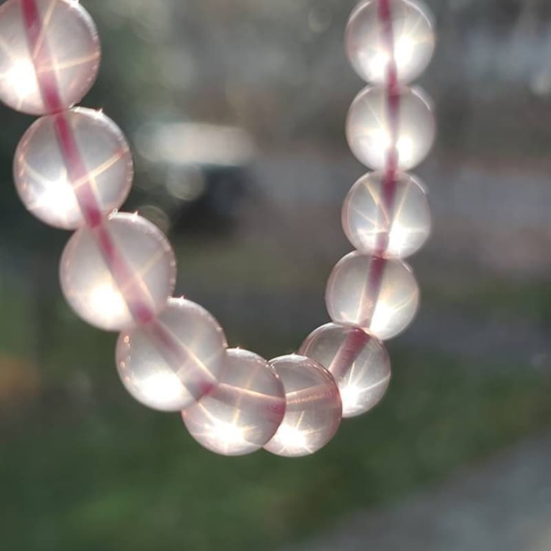 Rose Quartz Bracelet - Etsy