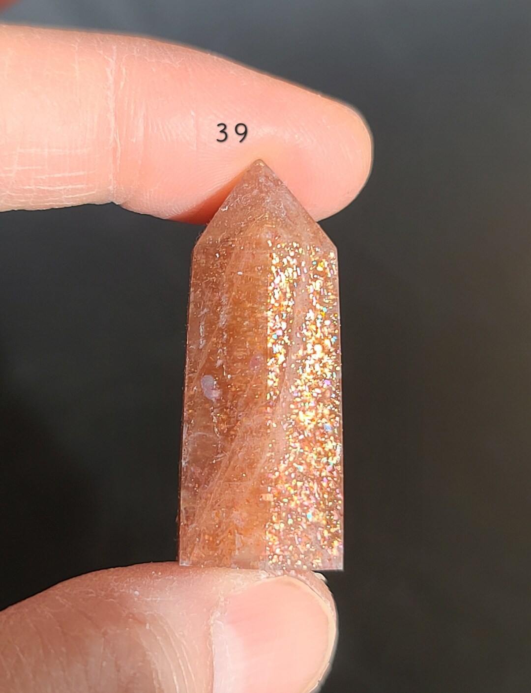 Orange Sunstone Point: Energizing Sacral Chakra Crystal - Etsy