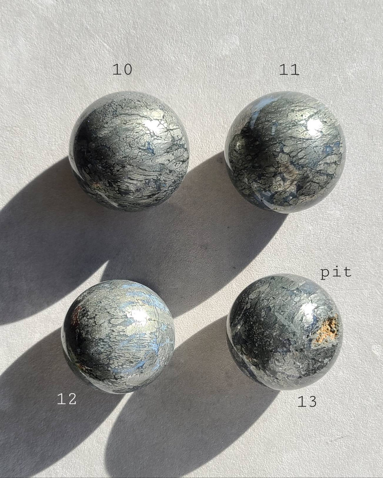 Pyrite in Agate Sphere Healing Pyrite Marcasite Sphere - Etsy