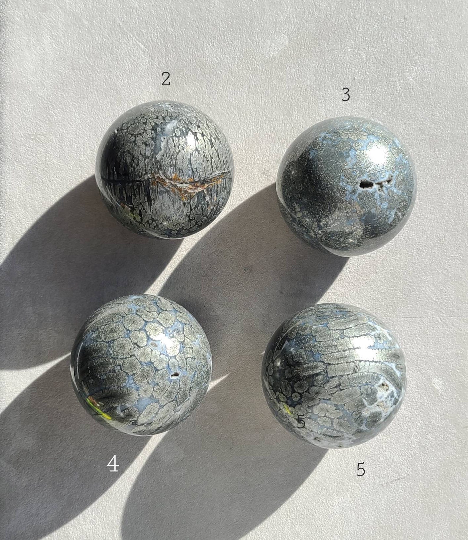 Pyrite in Agate Sphere Healing Pyrite Marcasite Sphere - Etsy