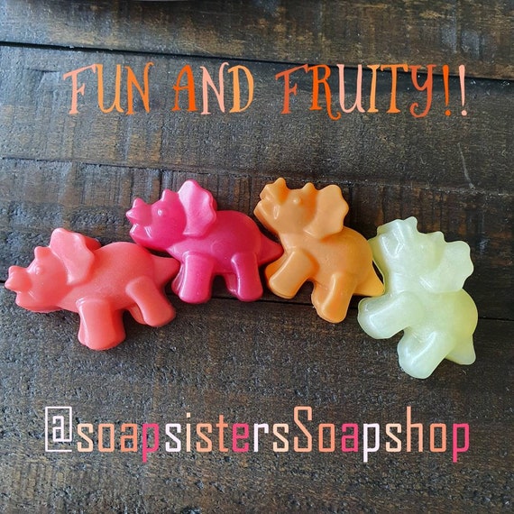 Kids soap Children's Soaps Fun soaps animal soaps dinos | Etsy