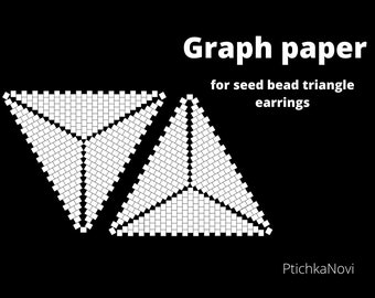 Peyote Triangle Graph Paper - Etsy