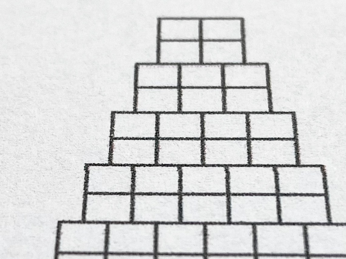 Beading Graph Paper for Brick Stitch Fringe Seed Bead Earring | Etsy