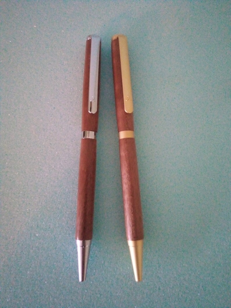 Wooden Pen Slimline Twist Style. - Etsy