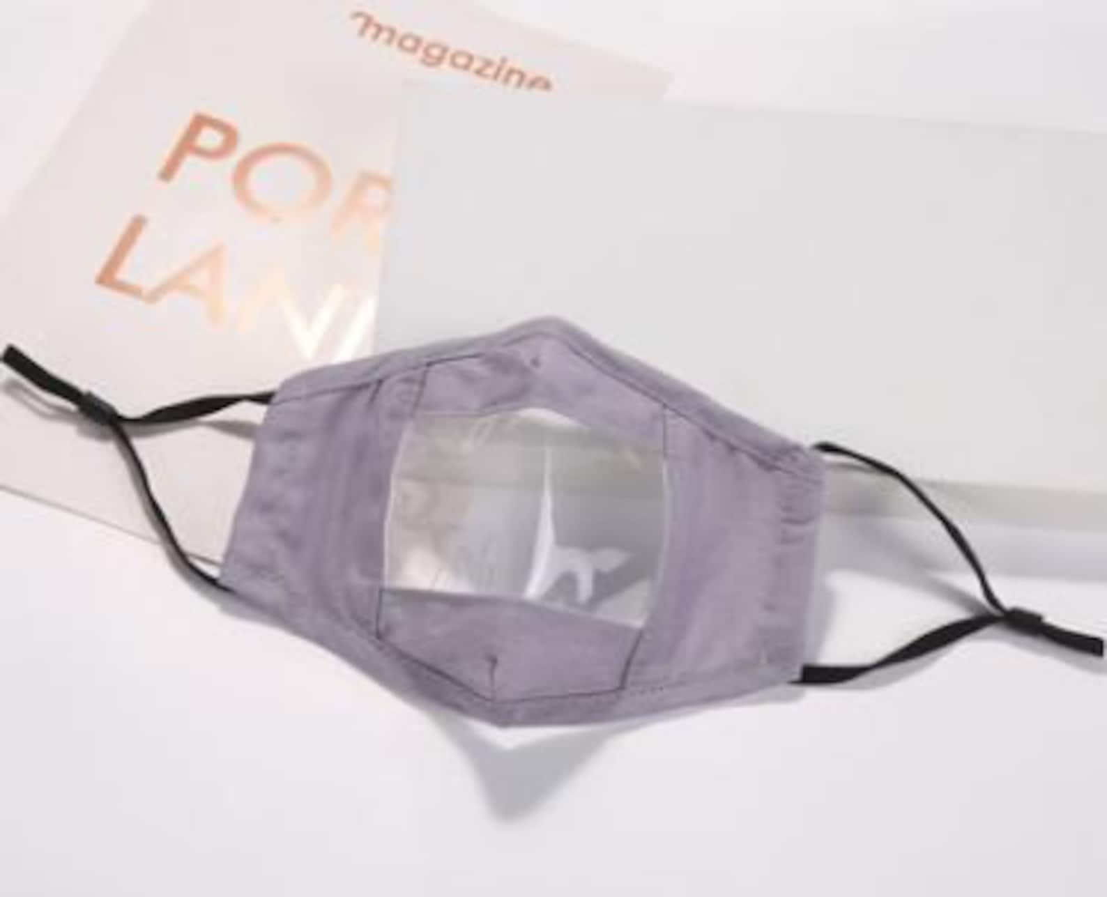Clear Face Mask for ASL, Teacher, Lip Reading, Hard of Hearing Deaf ...