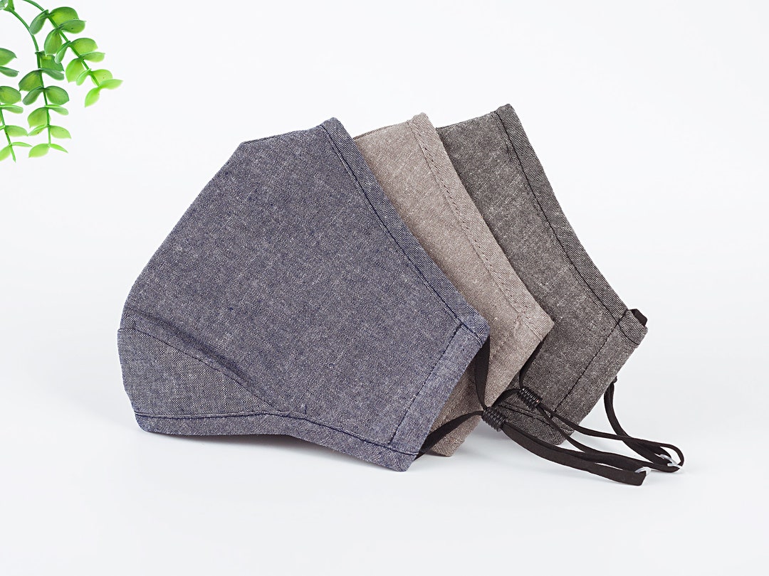 3 PC Anti Fog Face Mask With Filter Pocket, Unisex, Reusable, Washable ...