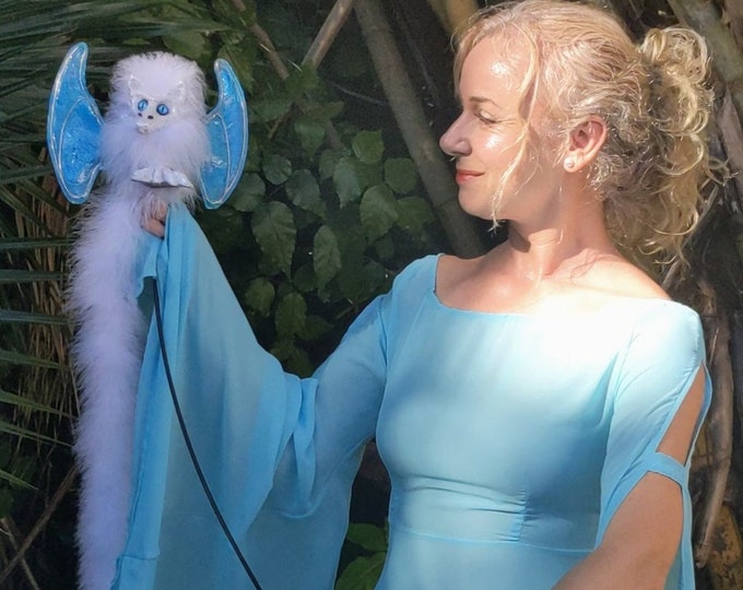 Winged Dragon Shoulder Cable Puppet Renfaire - Cosplay Action Figure W ...