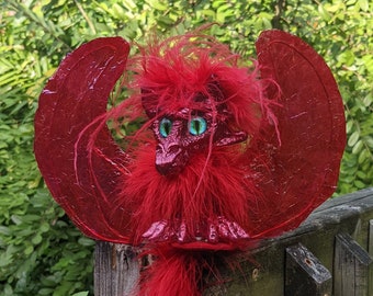 Red Dragon Puppet - Etsy