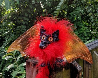 Winged Dragon Shoulder Cable Puppet Renfaire Cosplay Action - Etsy