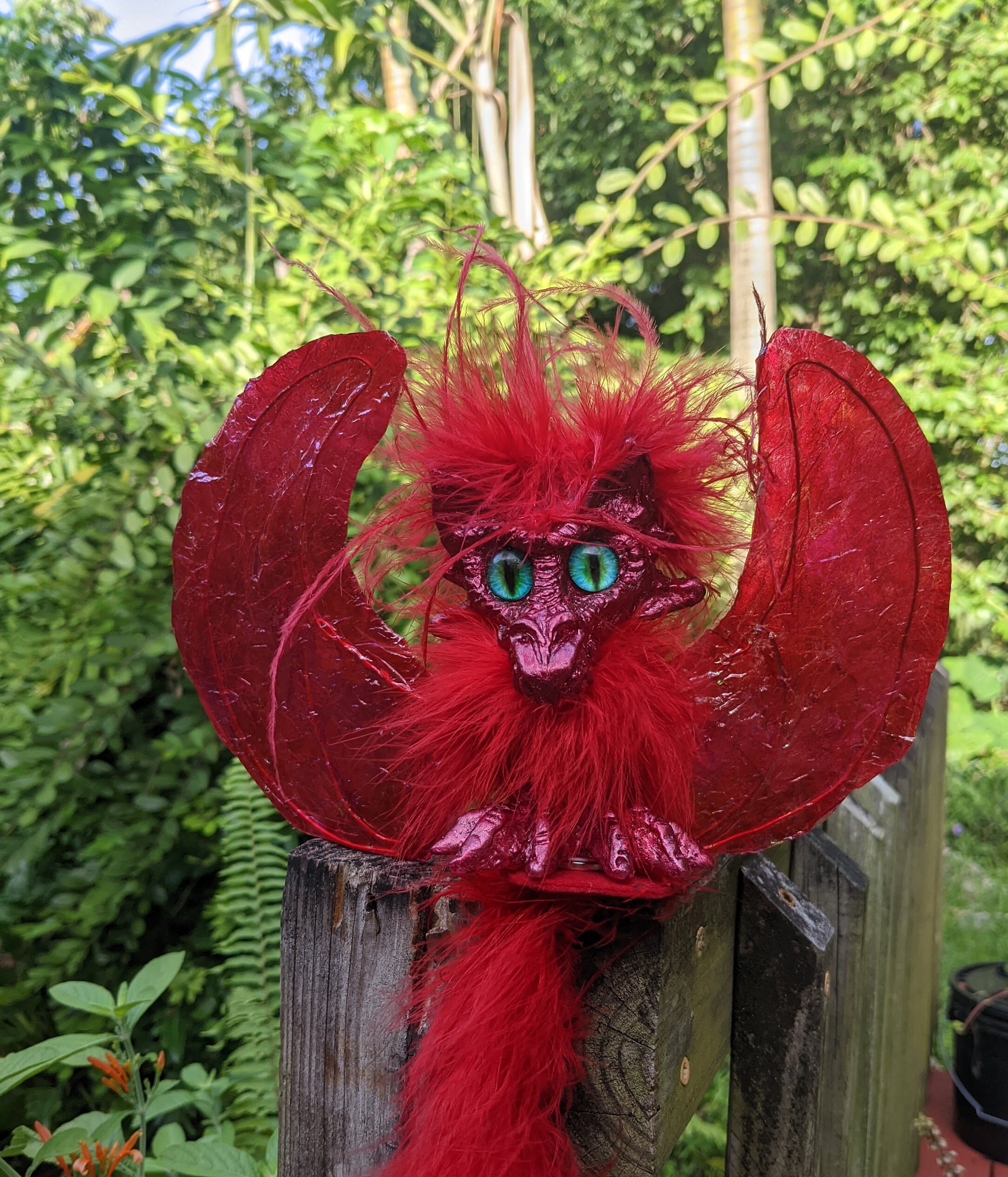 Dragon Shoulder Puppet Fantasy Cosplay Customized Gift Action Figure W ...