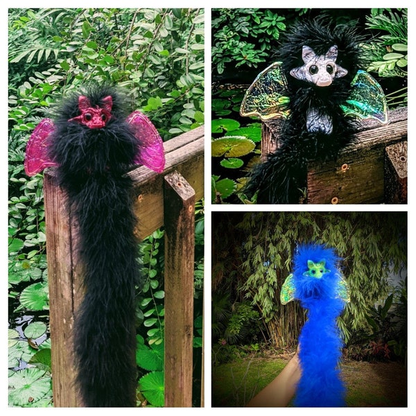 Dragon Puppets Forkscales - Etsy