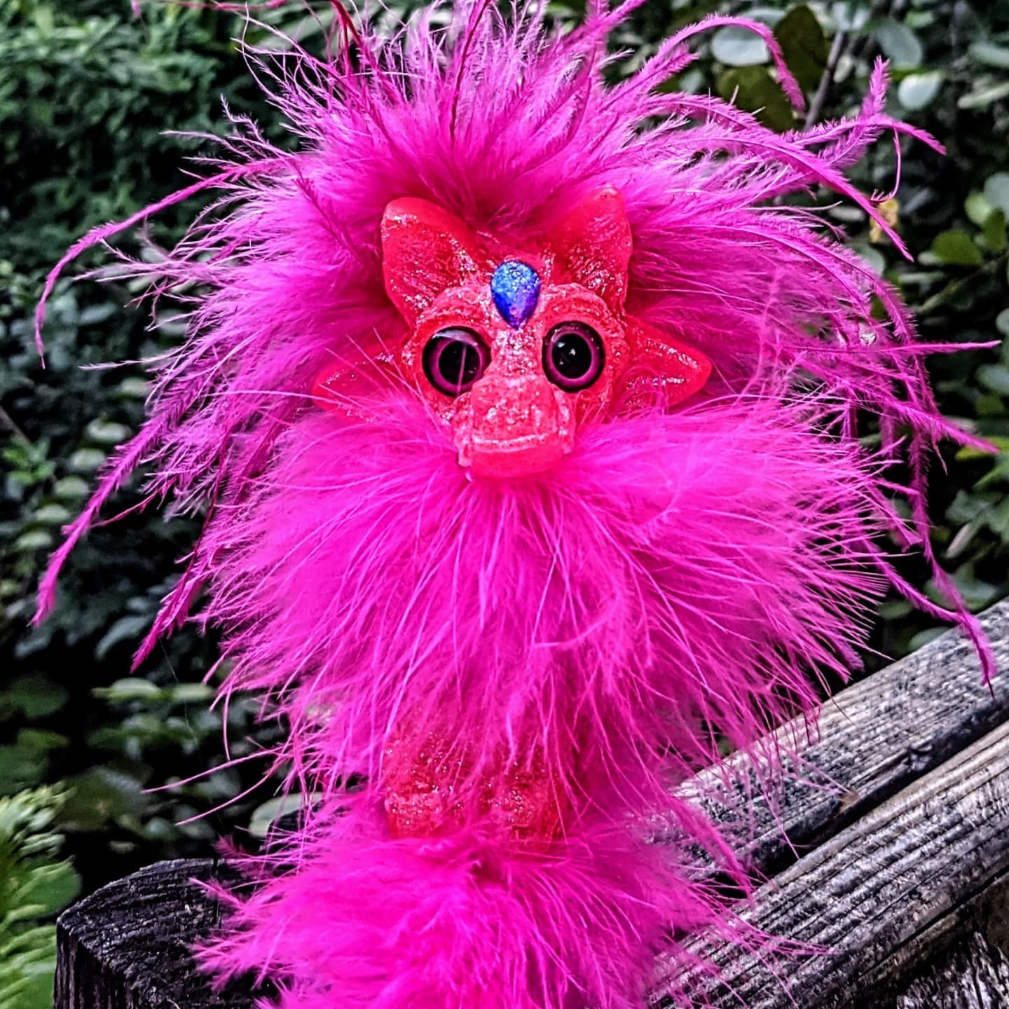 Pink Baby Dragon W/rhinestone Renaissance Faire Puppet Life Like Action ...