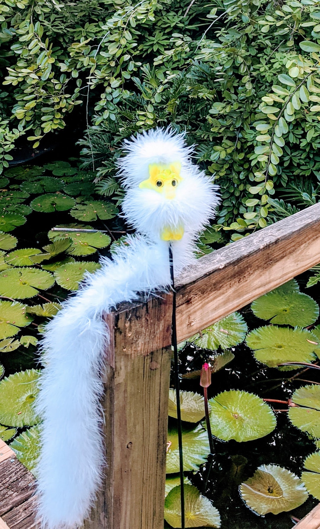 Shoulder Puppet Baby Dragon White/yellow Life Like Action Figure With ...