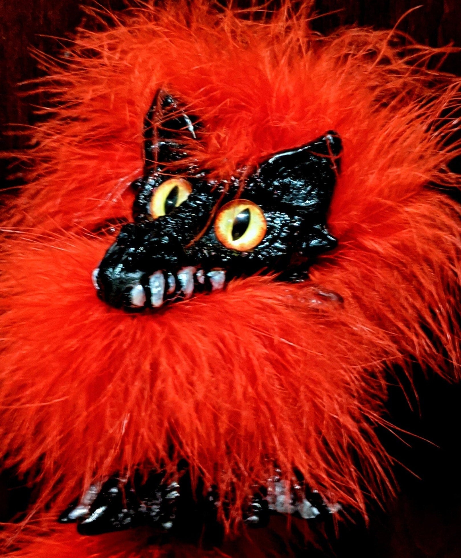 Red Dragon Shoulder Puppet Cable Operated Lifelike Action Figure With ...