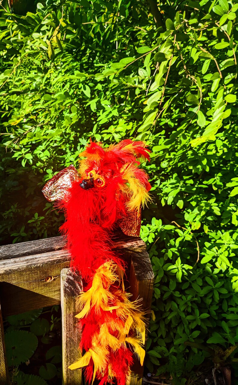 Fenix Shoulder Dragon Puppet Renfaire Cosplay Costume Prop With Cable ...