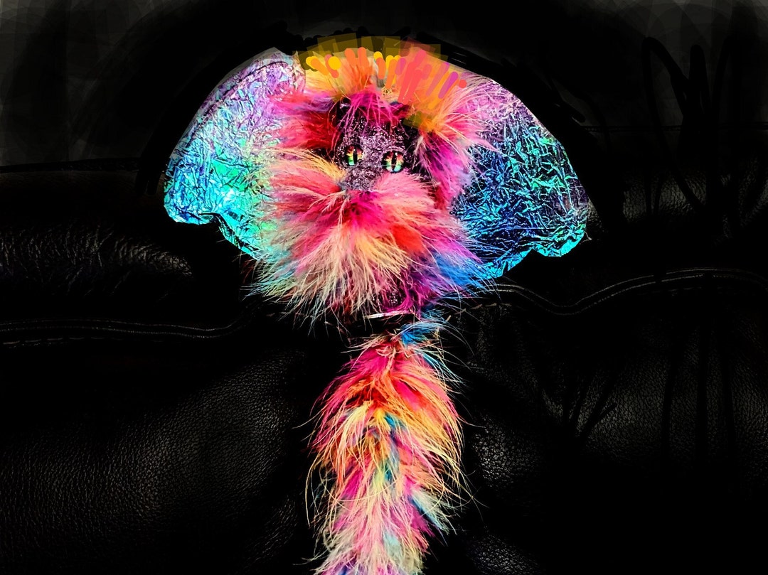 Rainbow Baby Dragon Shoulder Puppet Lifelike Action Figure Costume Prop ...