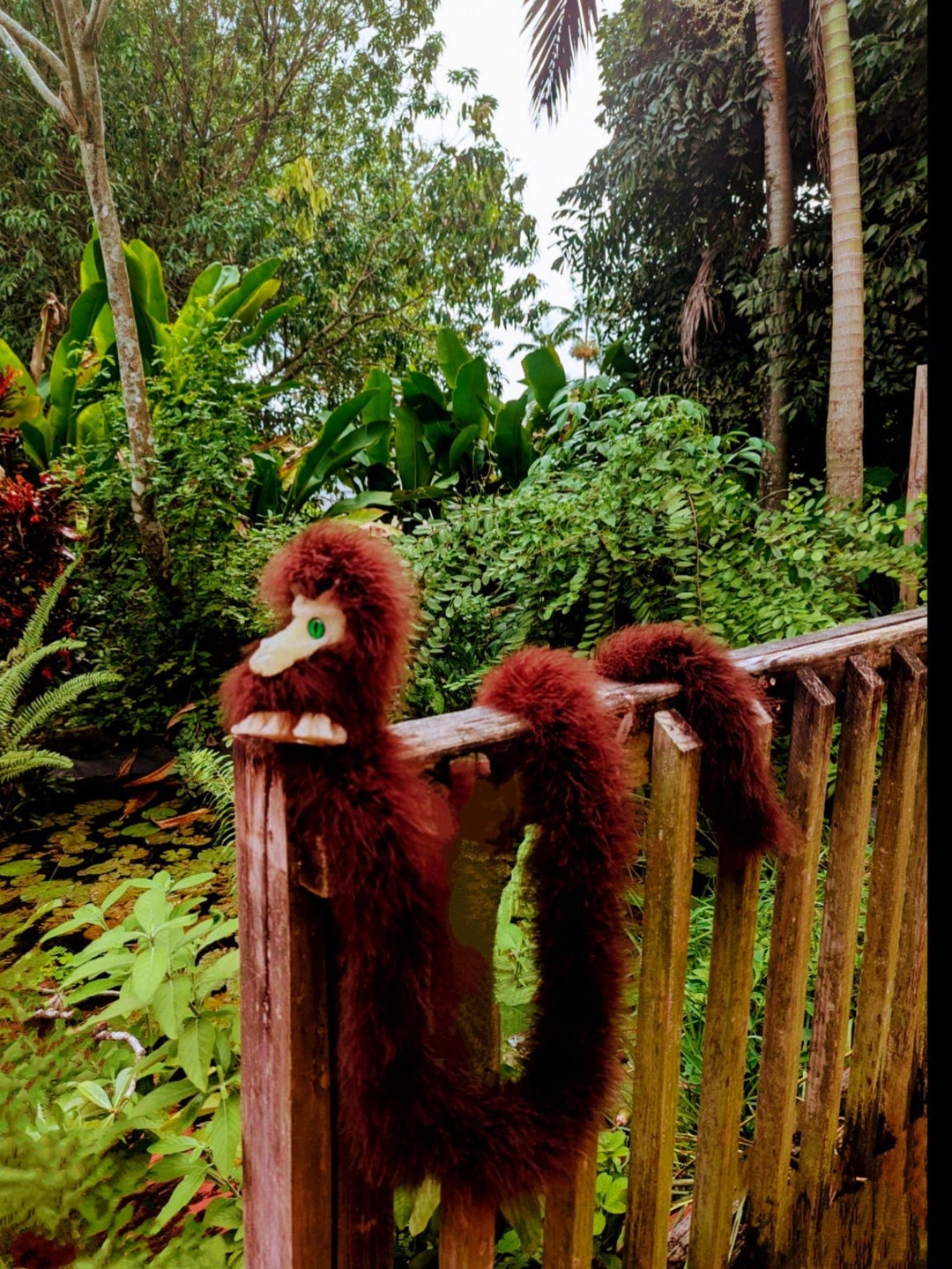 Brown JR. Dragon Ren Faire Shoulder Puppet Lifelike Action Figure W ...