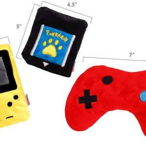 TONBO Gamer Combo - Crinkle Plush Cute Dog Toys, Game Card, Game ...