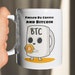 Fueled by Bitcoin and Coffee Mug | Cryptocurrency Tea | Bitcoin Gift - Etsy