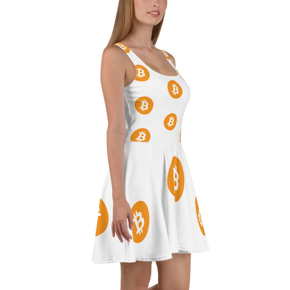 Bitcoin Skater Dress Bitcoin Gift Bitcoin Casual Dress - Etsy UK