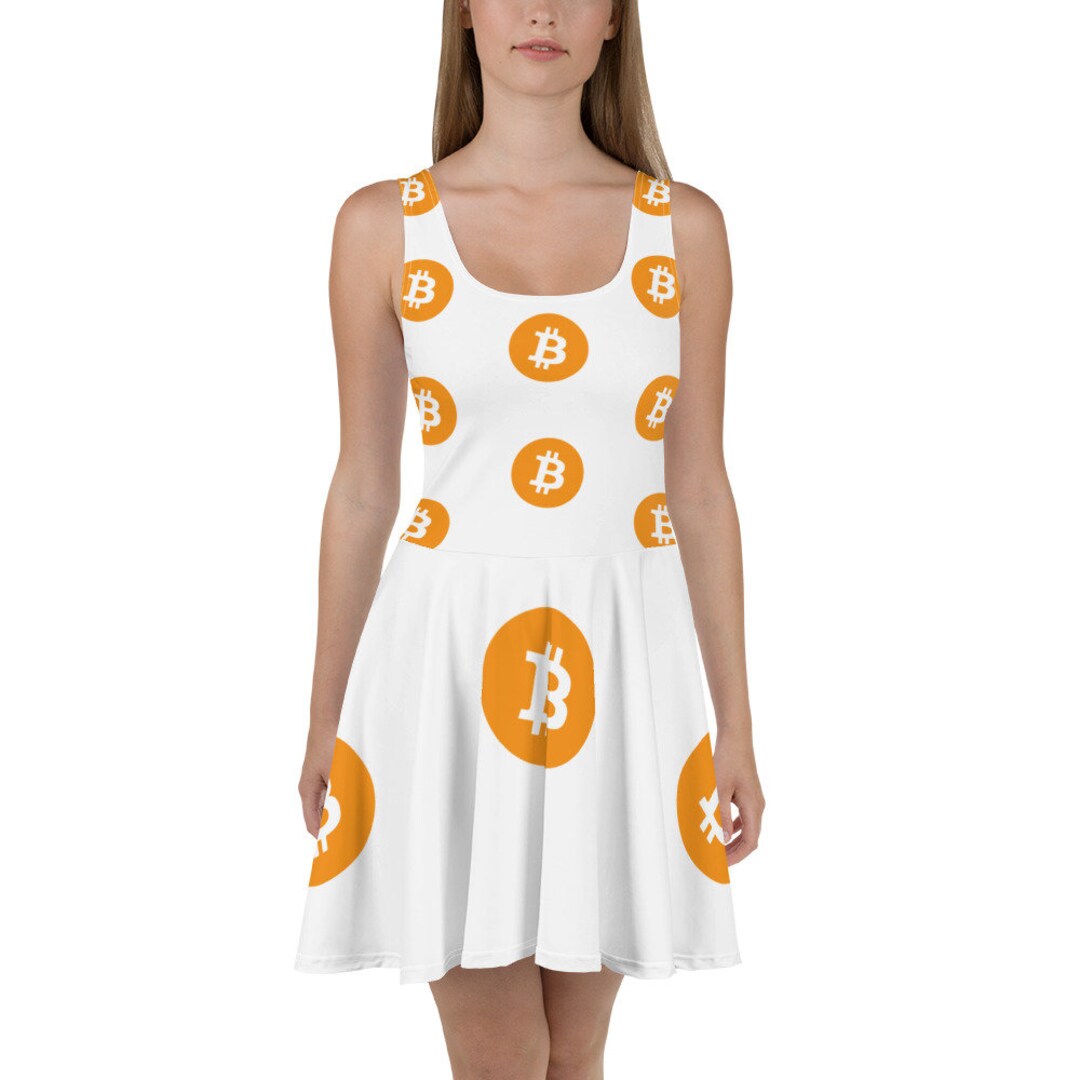 Bitcoin Skater Dress Bitcoin Gift Bitcoin Casual Dress - Etsy UK
