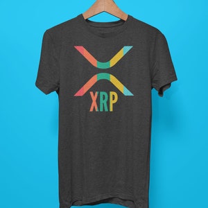 Ripple XRP Colors Shirt | XRP Crypto Tshirt | XRP Cryptocurrency Unisex ...