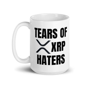 Tears of XRP Haters Mug | Ripple XRP Coffee Mug | Funny Crypto Cup ...