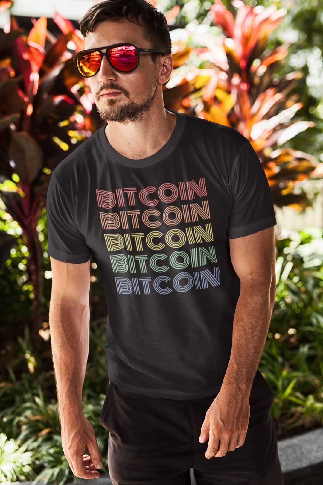 Bitcoin Colors Shirt | Bitcoin Gift | BTC Tshirt | Cryptocurrency Gift ...