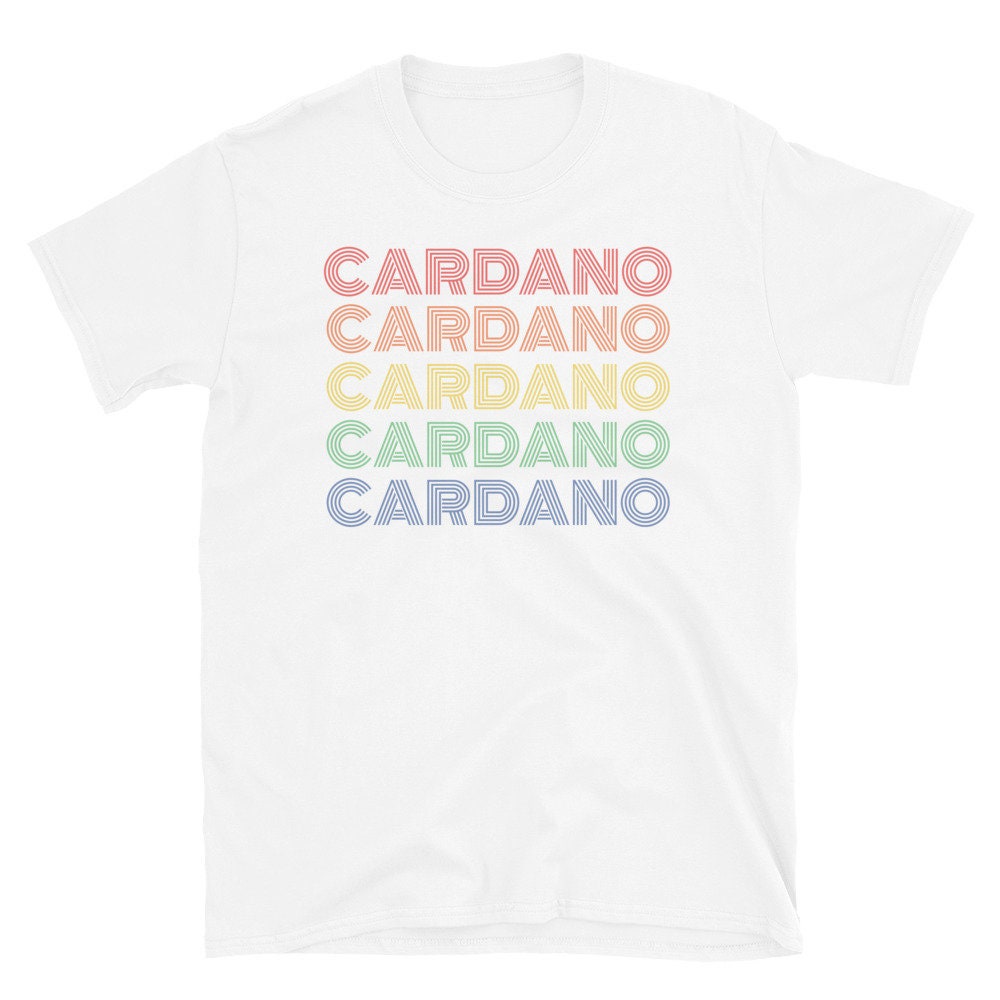 Cardano Colors Shirt Cardano ADA Crypto T Shirt Cardano | Etsy