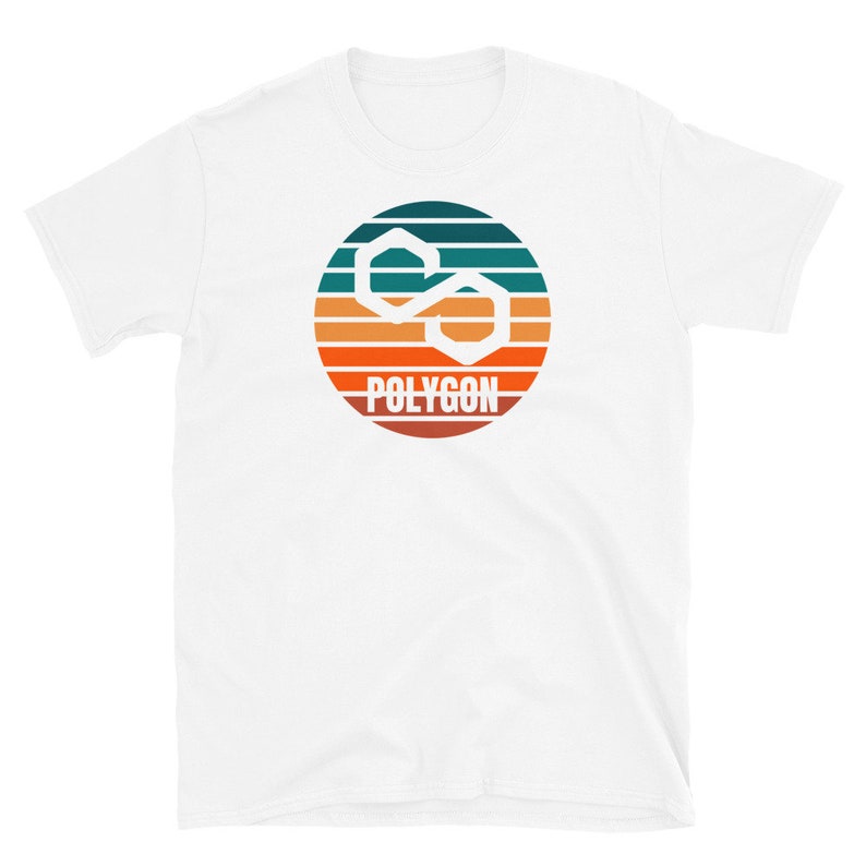 Polygon MATIC Sunset Shirt MATIC Crypto T Shirt Polygon - Etsy