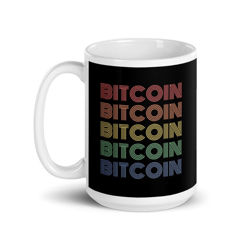 Bitcoin Coffee Mug Bitcoin Gift Cryptocurrency Tea - Etsy