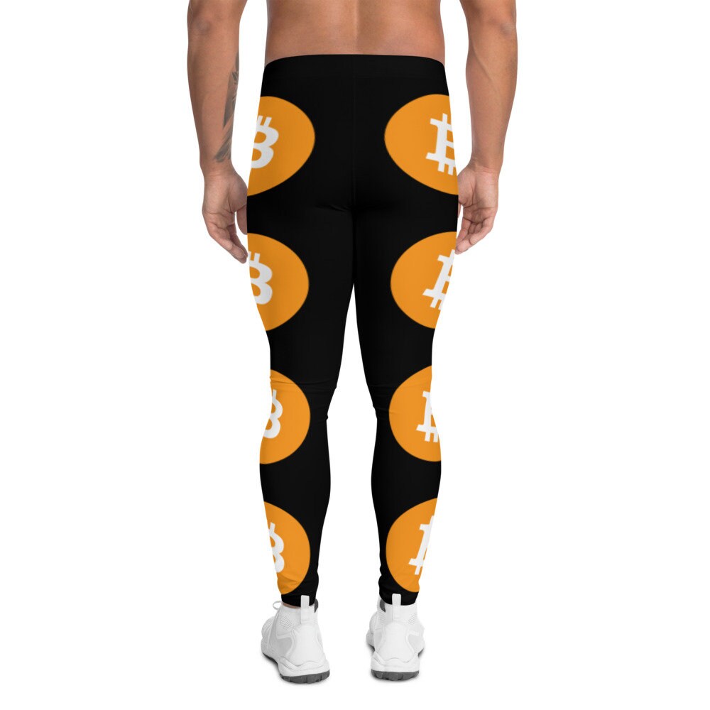 Bitcoin Men's Leggings Crypto Work Out Pants - Etsy UK