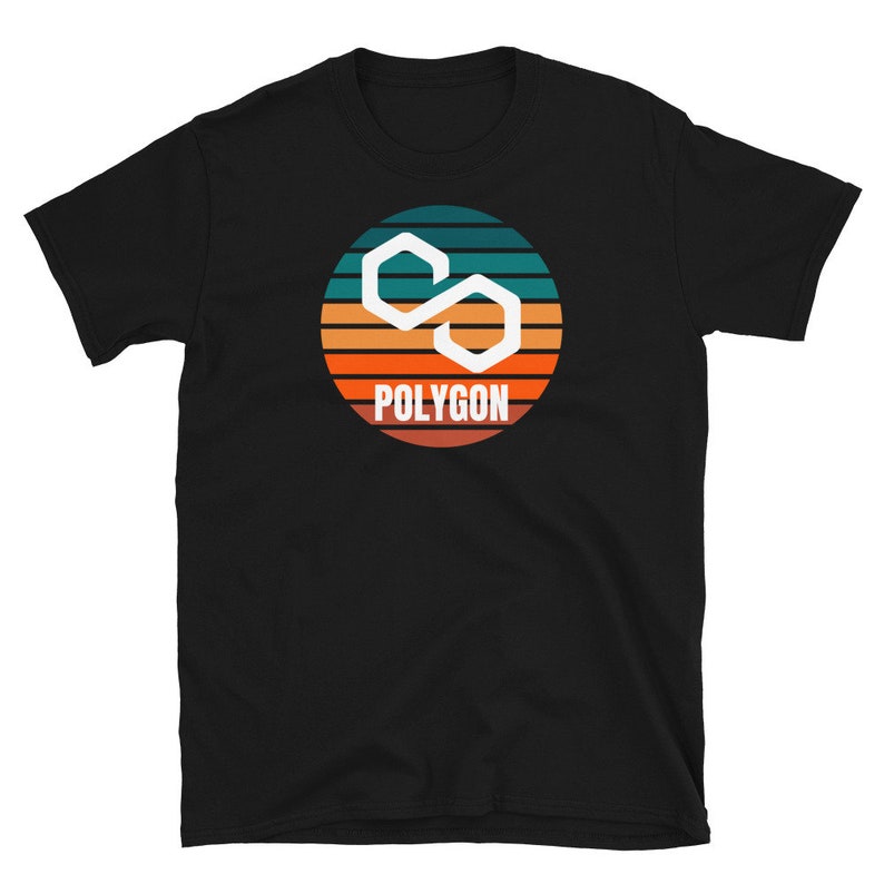Polygon MATIC Sunset Shirt MATIC Crypto T Shirt Polygon - Etsy