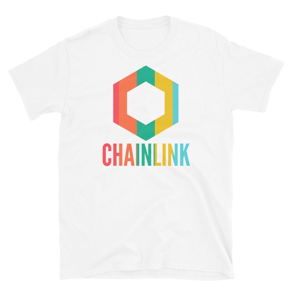 Chainlink Colors Sunset Shirt Chainklink Crypto Tshirt | Etsy