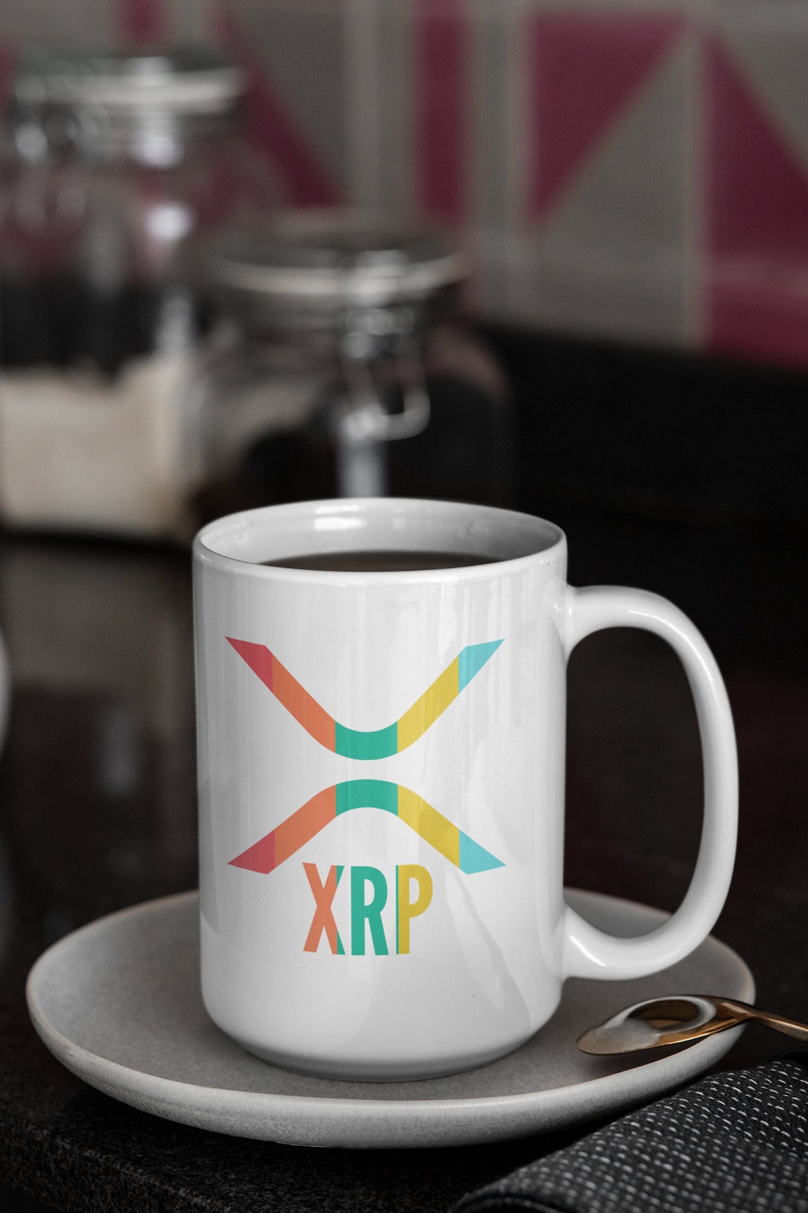 XRP Colors Mug XRP Coffee Mug Ripple XRP Crypto Cup | Etsy
