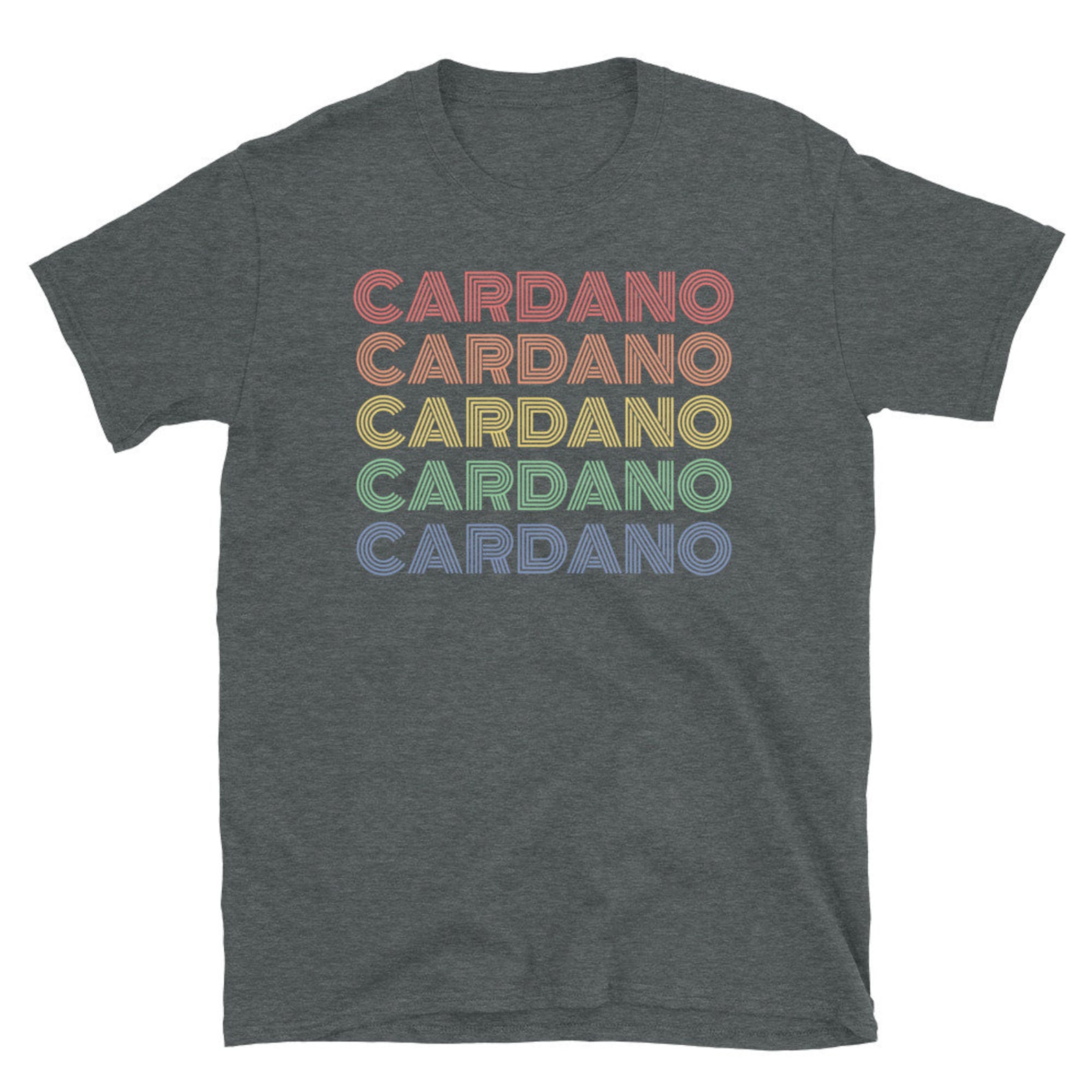 Cardano Colors Shirt Cardano ADA Crypto T Shirt Cardano | Etsy