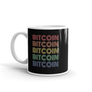 Bitcoin Coffee Mug | Bitcoin Gift | Cryptocurrency Tea | Crypto Cup - Etsy