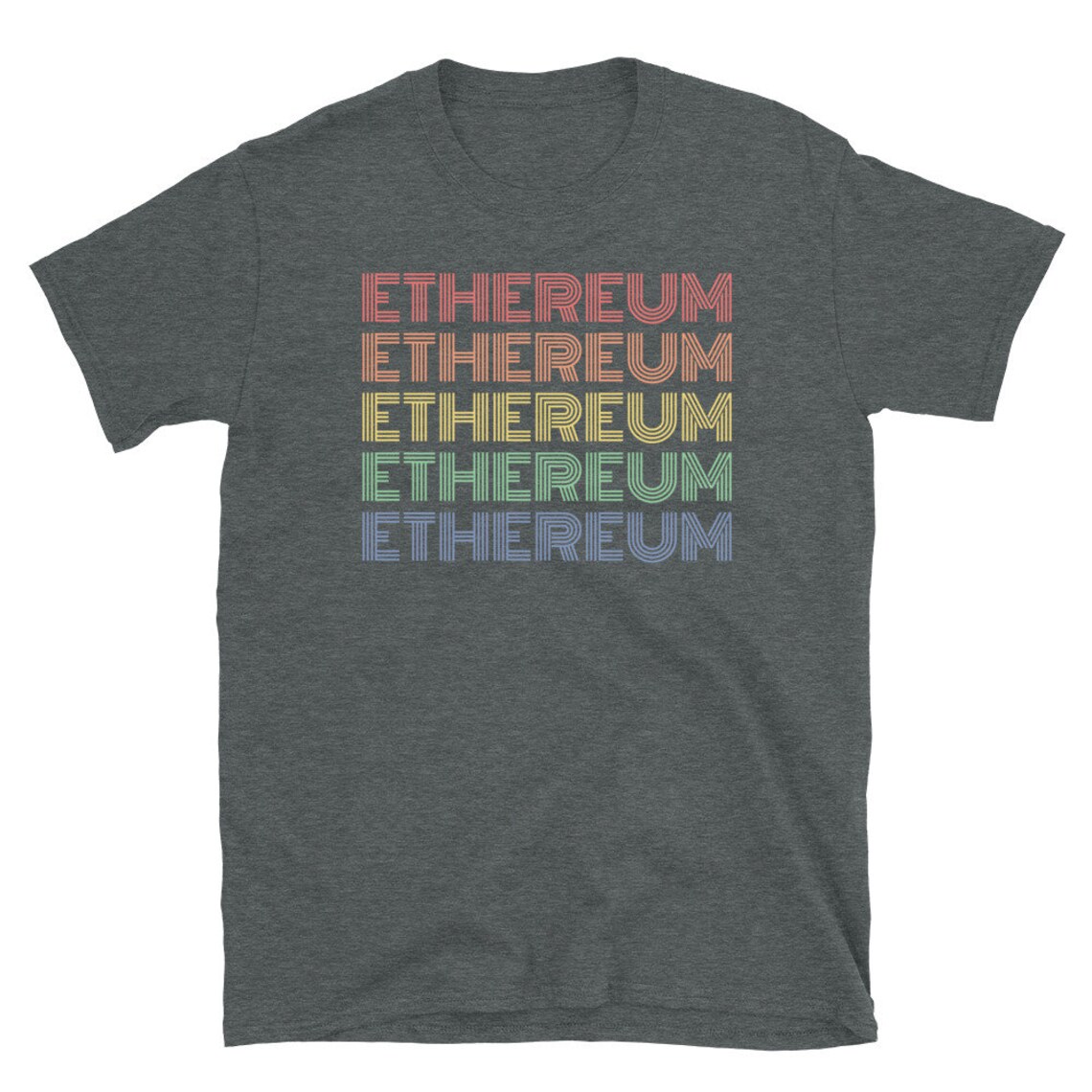Ethereum Colors Shirt Ethereum ETH Crypto T Shirt Ethereum | Etsy
