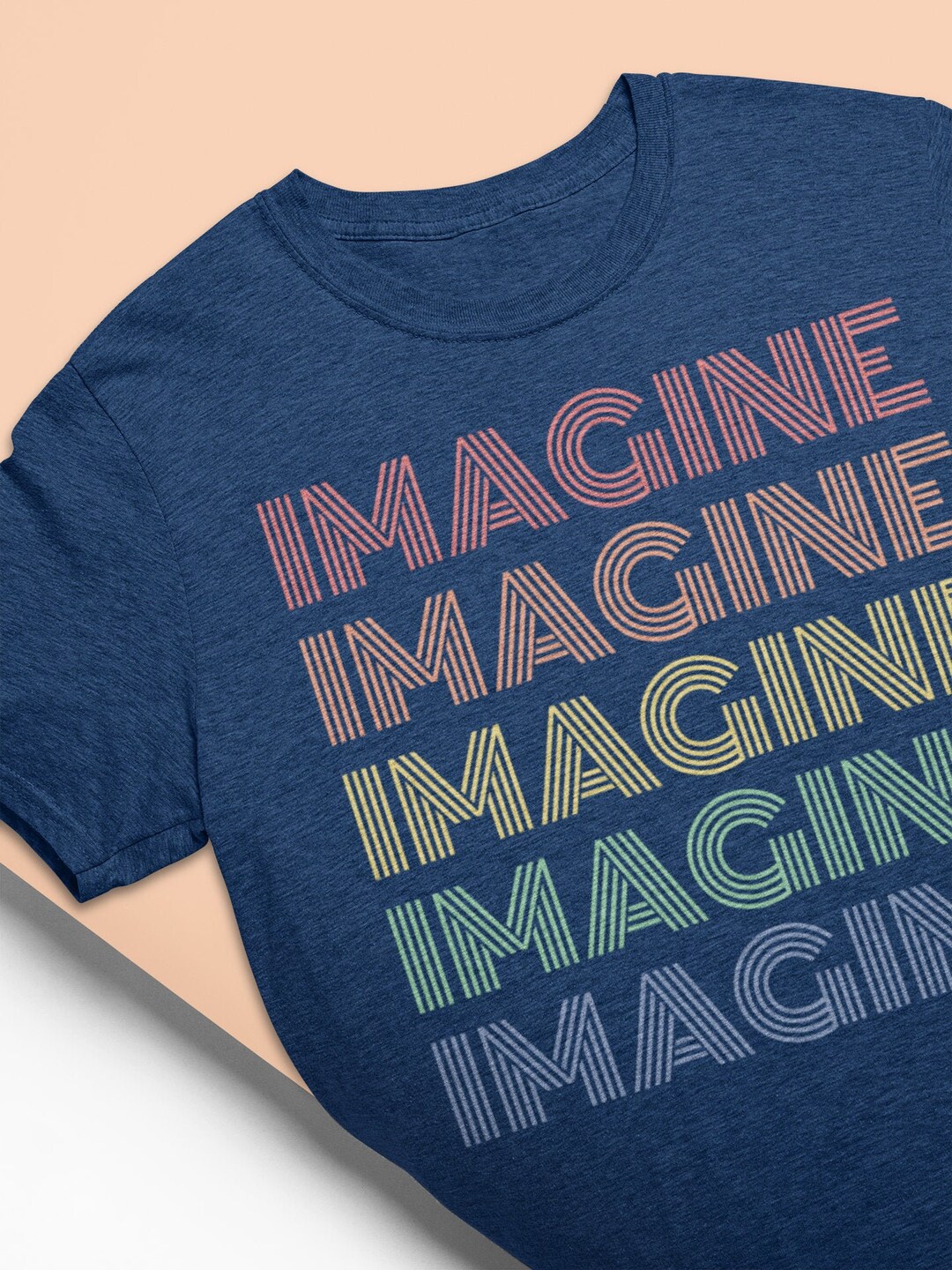Imagine Shirt | Short-sleeve Unisex T-shirt | Imagination Tee - Etsy