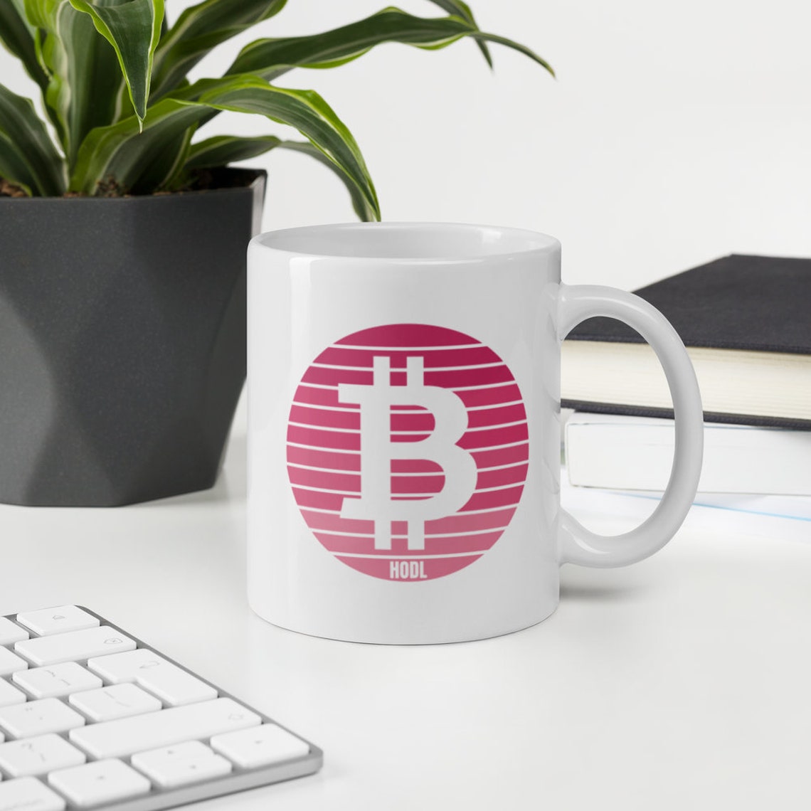 Love Bitcoin Coffee Mug Crypto Tea Cup BTC Cryptocurrency - Etsy