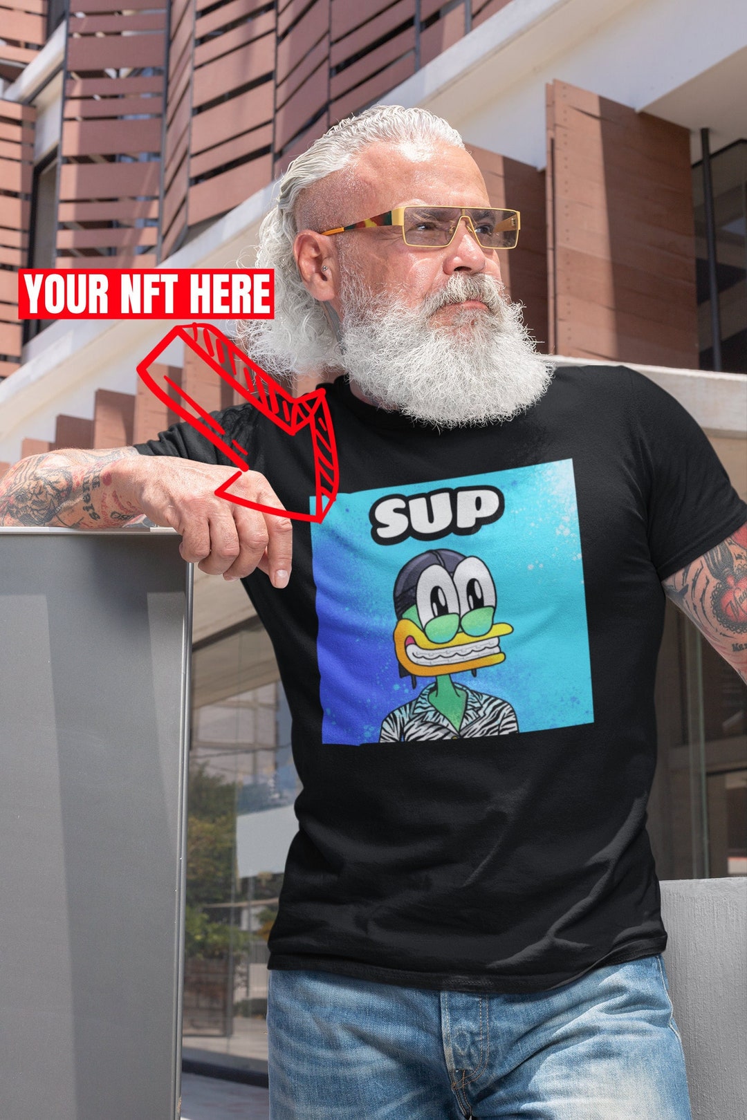 I Will Print Your NFT Onto a Shirt | Custom Crypto T-shirt ...