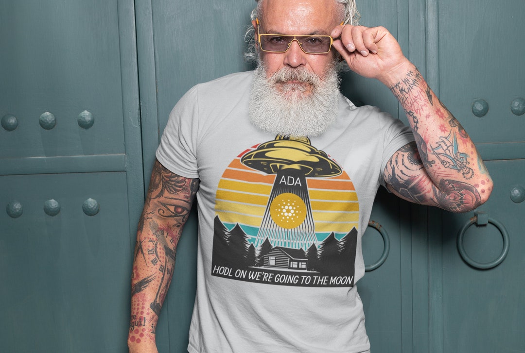 HODL on We're Going to the Moon Cardano Shirt | Crypto T Shirt | ADA ...