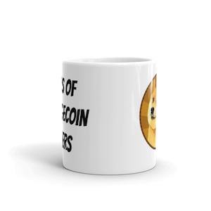 Tears of Dogecoin Haters Mug DOGE Coffee Mug Funny Crypto Cup ...