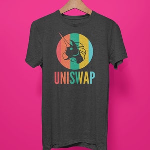 Uniswap UNI Colors Shirt | Hex Crypto Tshirt | HEX Cryptocurrency ...