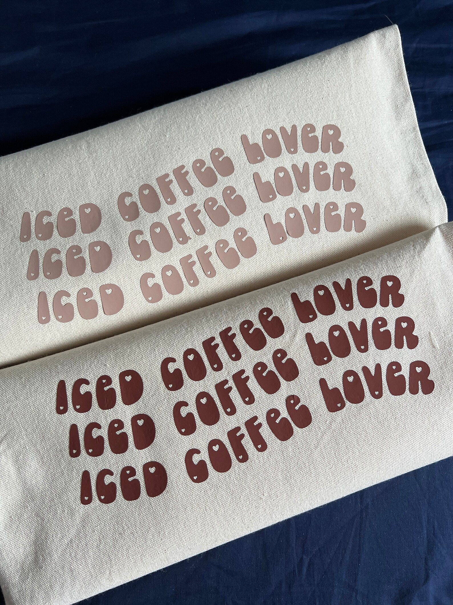 Iced Coffee Lover Tote Bag/ Iced Coffee Lover/ Tote Bag/ Shopping Tote ...