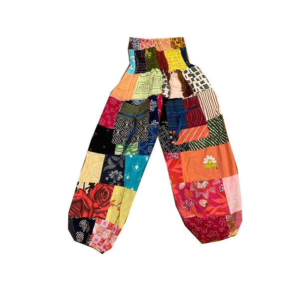 Patchwork Pants - Etsy