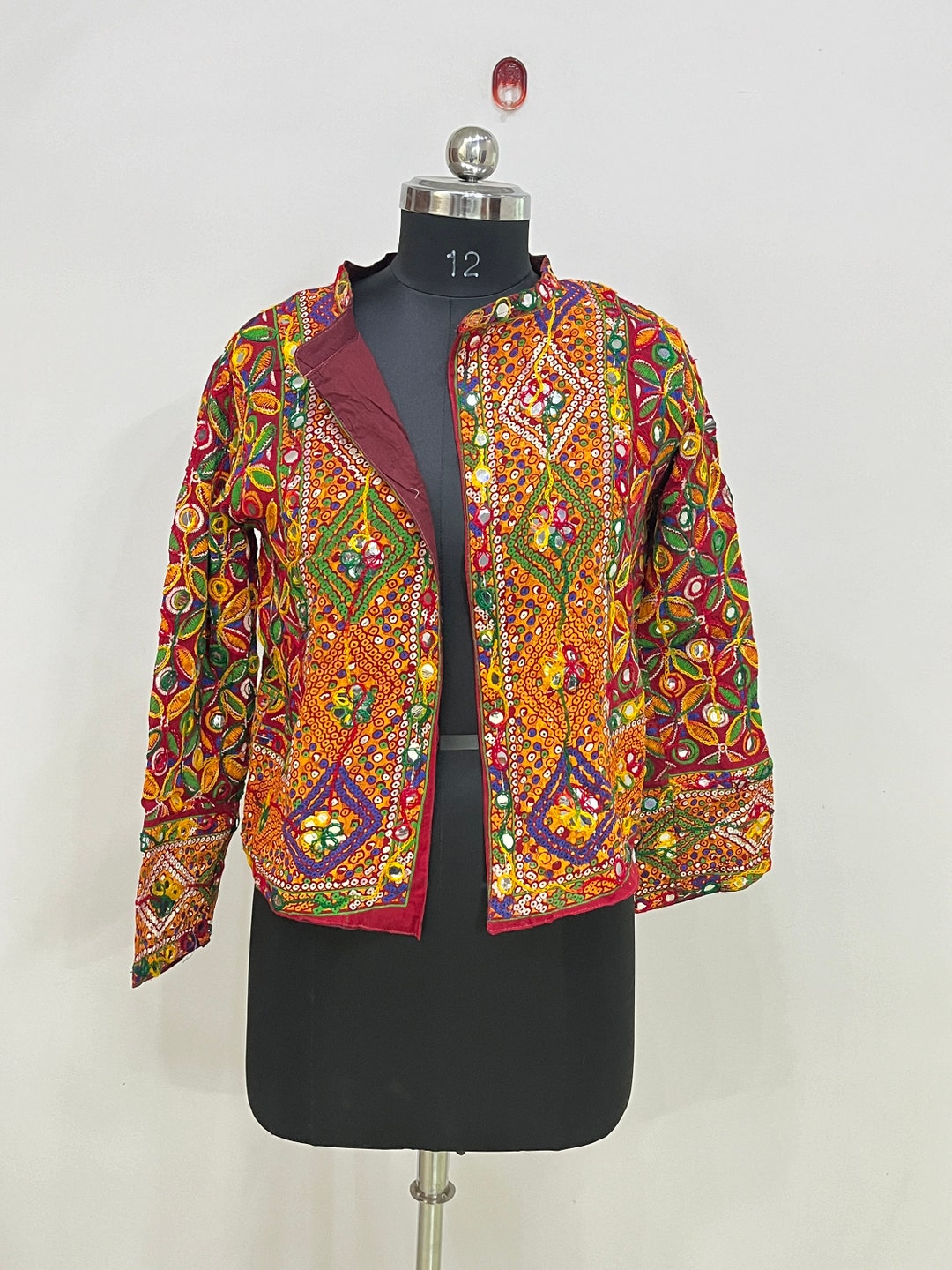 Banjara Jacket-bohemian Tribal Jackets-handmade Patchwork Jacket-embroidery Mirror Work Kutch ...